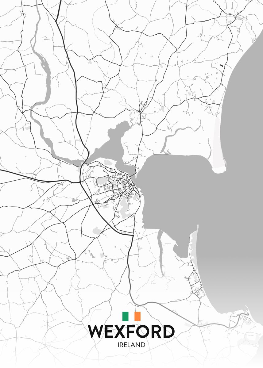 'Wexford IE' Poster, picture, metal print, paint by IMR Designs | Displate