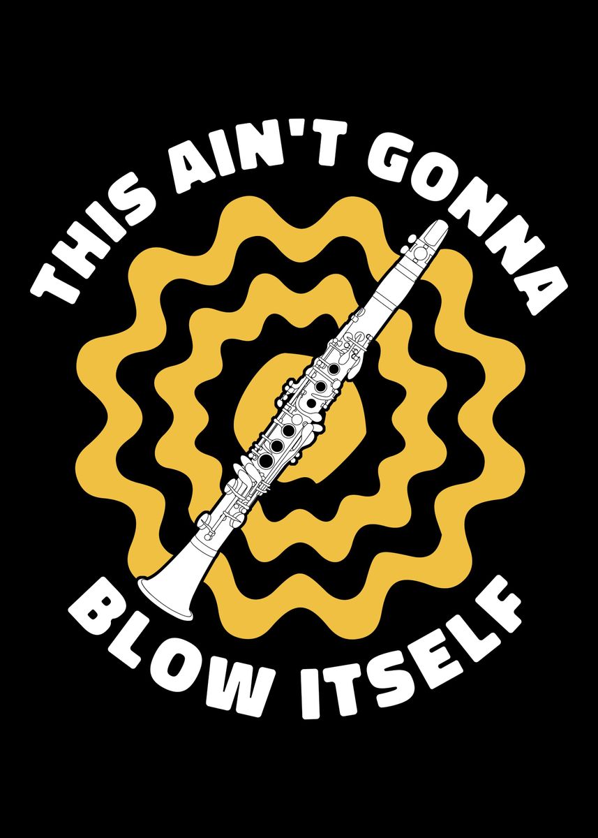 'Marching Band Clarinet' Poster, picture, metal print, paint by ...