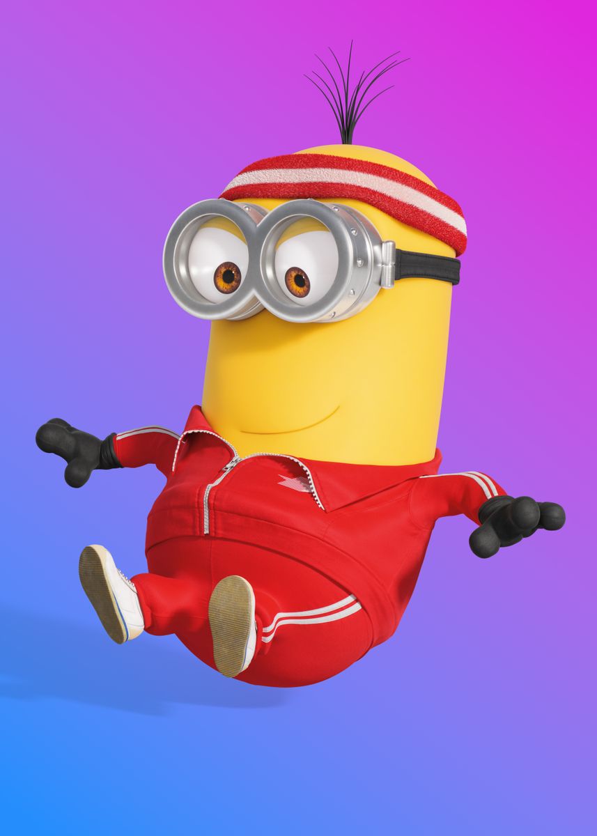 'Kevin slide' Poster, picture, metal print, paint by Minions | Displate