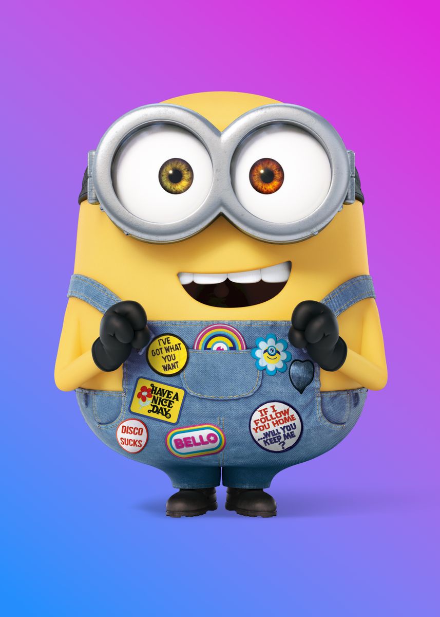 'Bob with pins' Poster, picture, metal print, paint by Minions | Displate