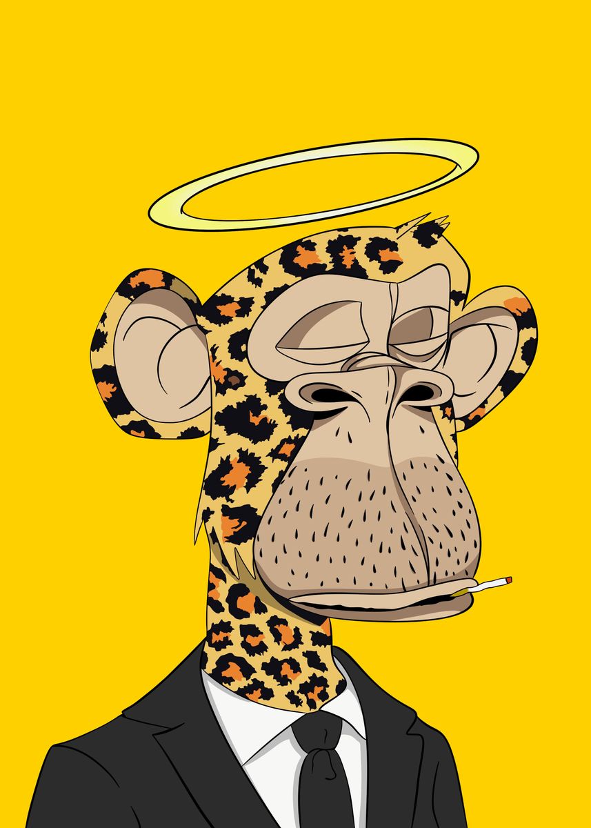 'Ape ' Poster by Magic Apes | Displate