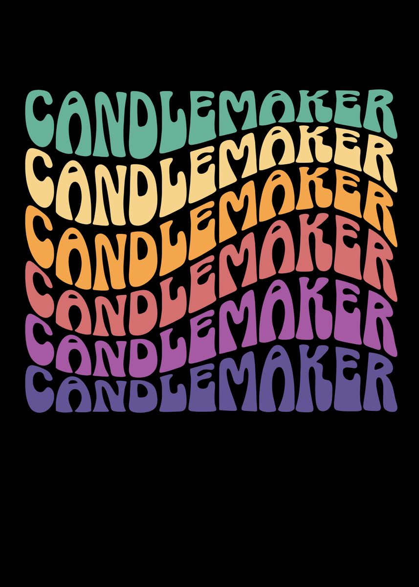 'Candlemaker' Poster, picture, metal print, paint by NAO | Displate