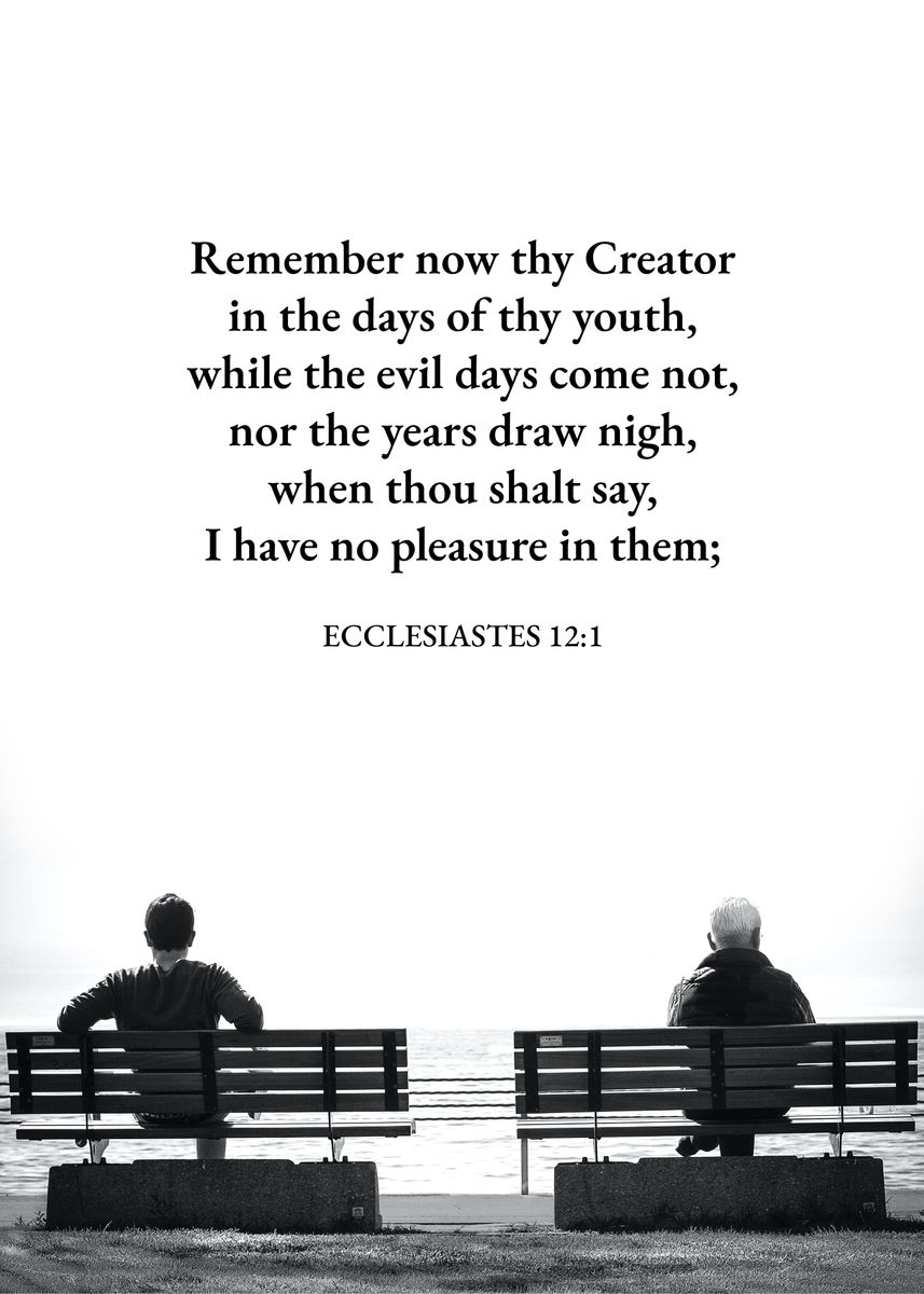 'Remember Now Thy Creator' Poster, picture, metal print, paint by ...