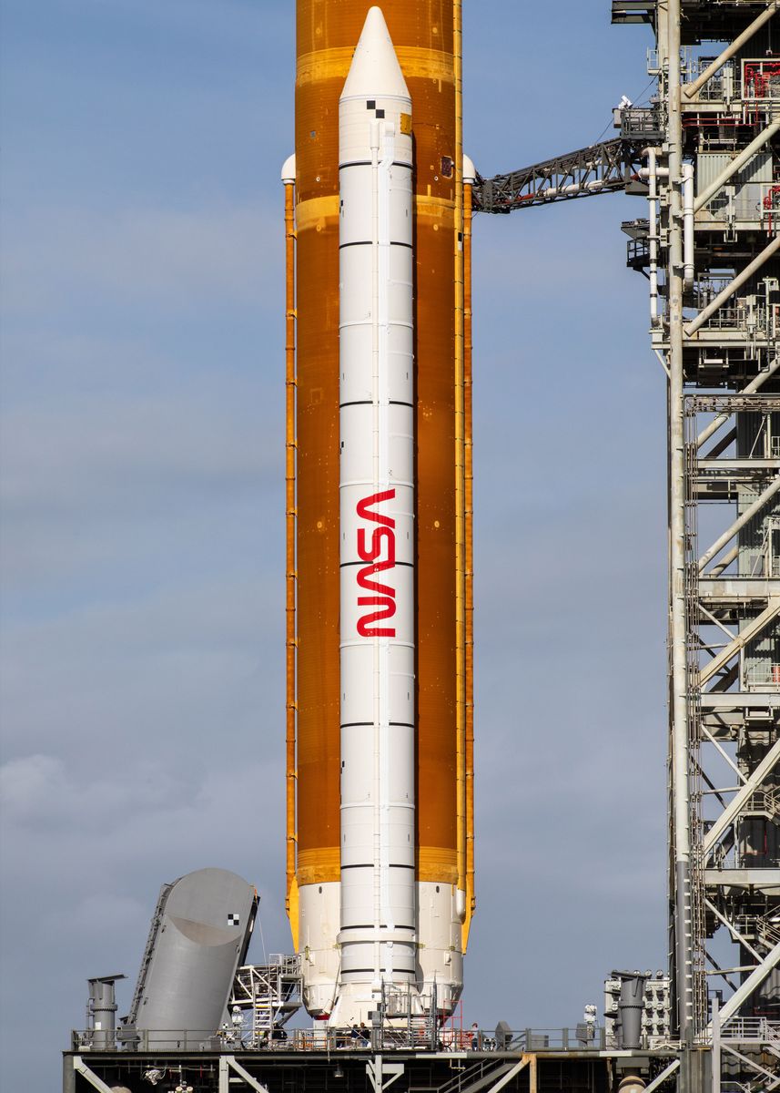 'Space Launch System' Poster, picture, metal print, paint by Conceptual ...