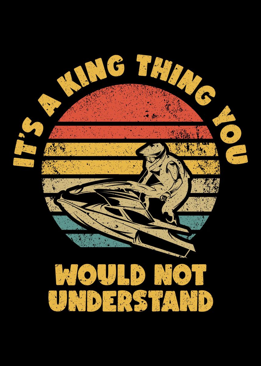 'Jet Ski' Poster by CrazySquirrel | Displate