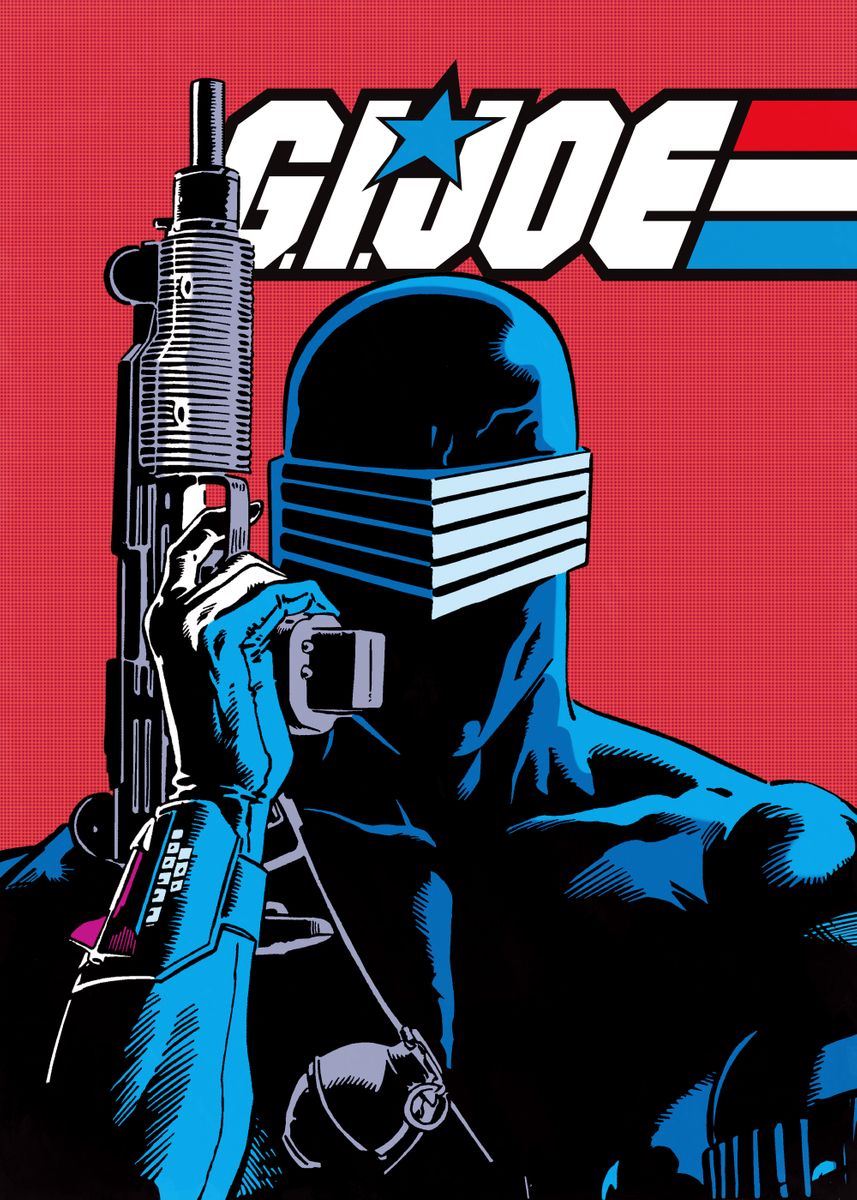 'G.I. Joe' Poster, picture, metal print, paint by G.I. Joe | Displate