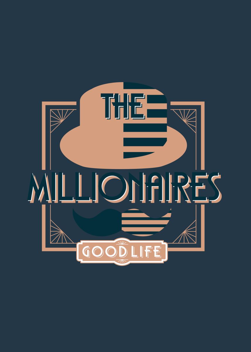 'The Millionares' Poster by Monopoly | Displate