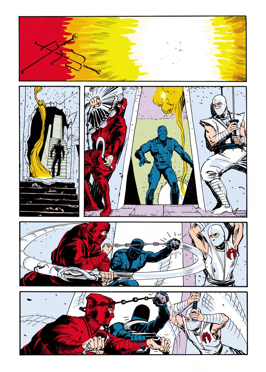 'Comic Panel' Poster, picture, metal print, paint by G.I. Joe | Displate