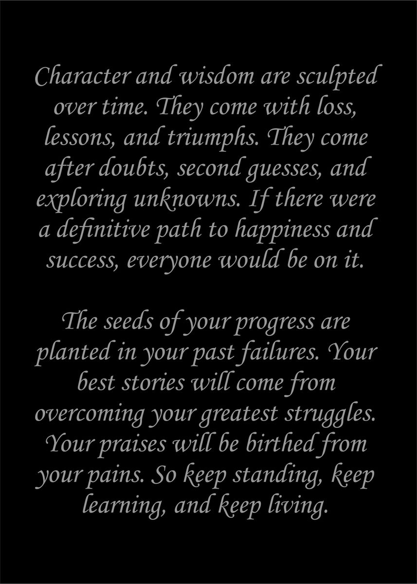 'Character and wisdom' Poster, picture, metal print, paint by albran ...