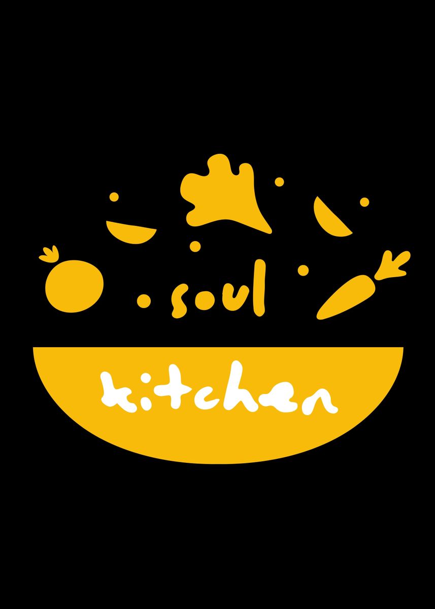'Soul Kitchen' Poster, picture, metal print, paint by RECTANGLE BLACK ...