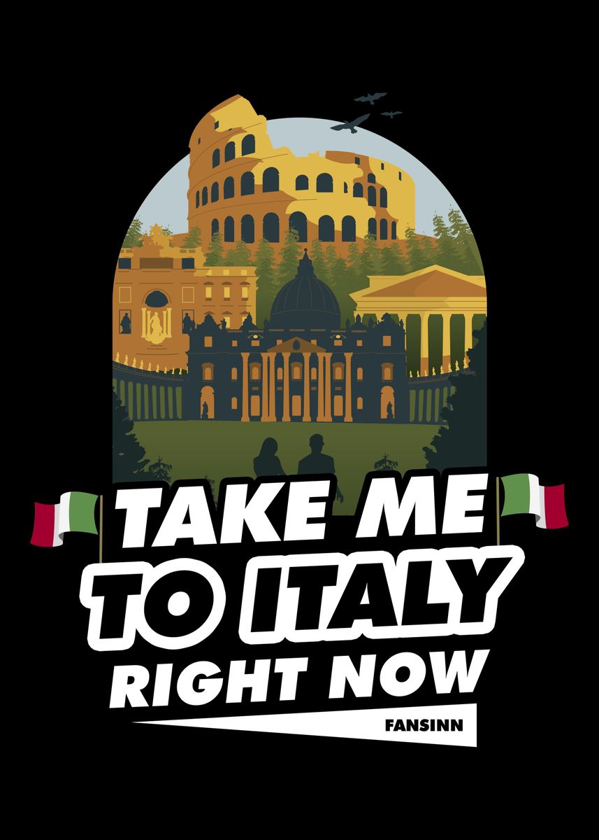 'Italy' Poster by fansinn | Displate