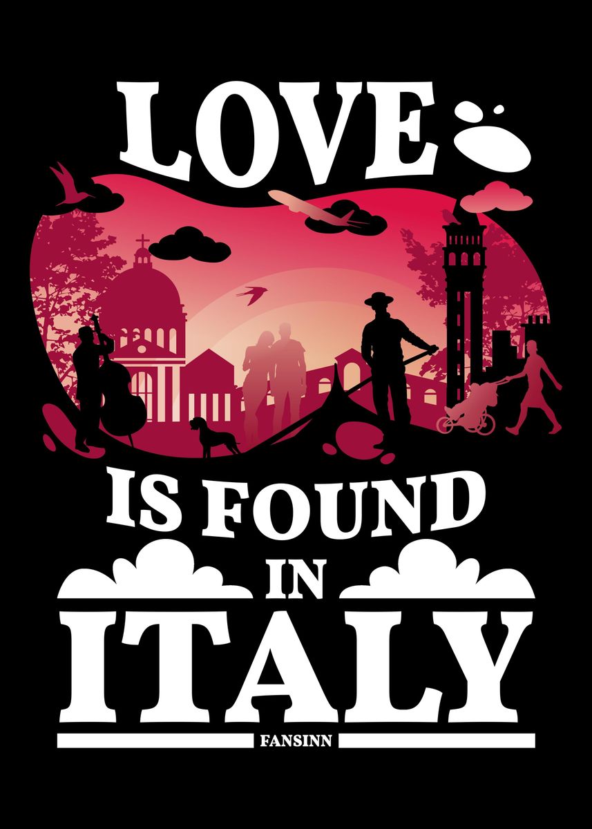 'Italy' Poster by fansinn | Displate