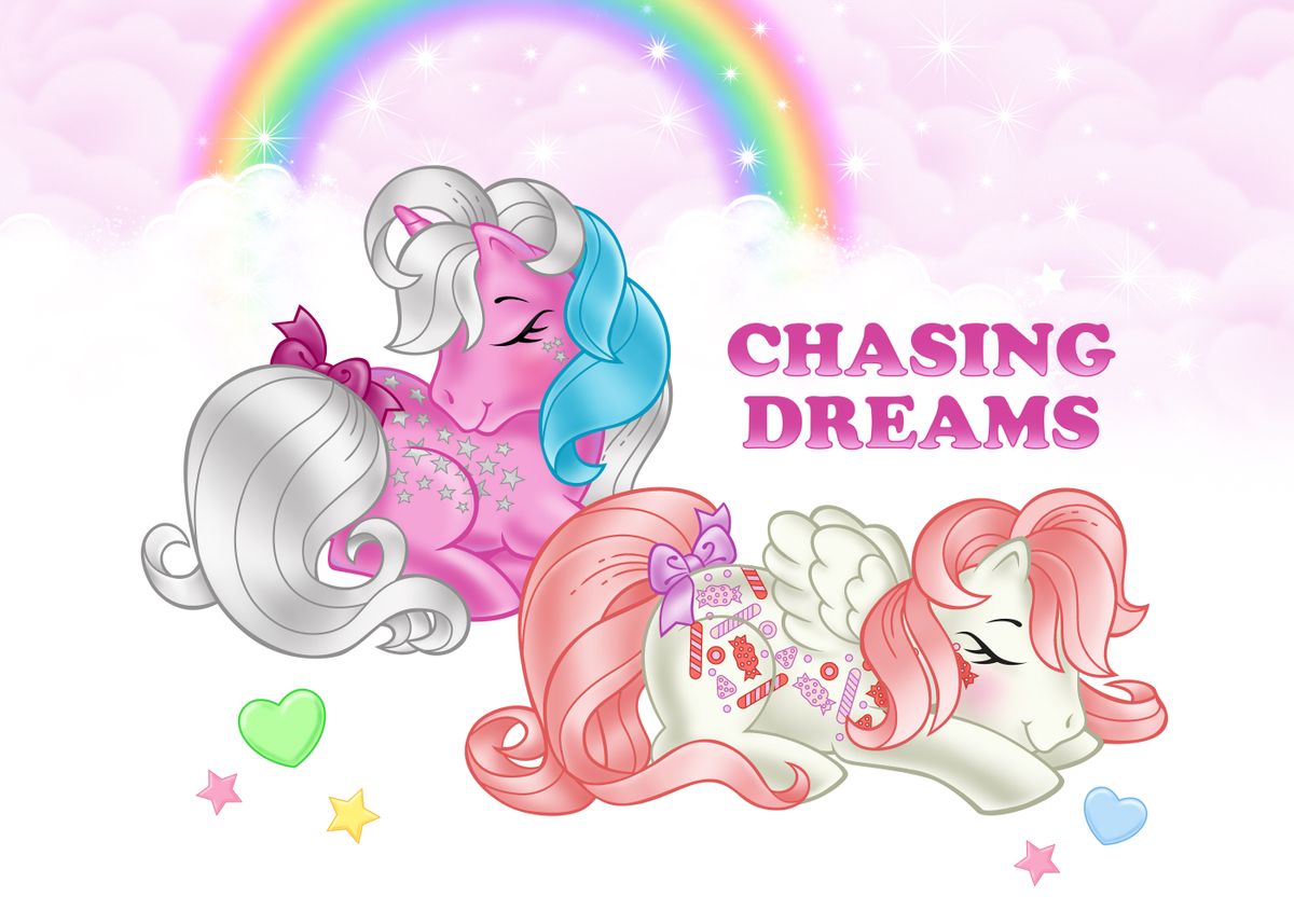 'Chasing Dreams' Poster by My Little Pony | Displate