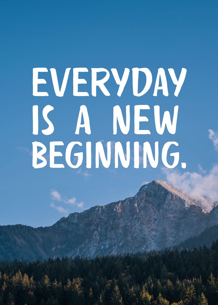 'A new Beginning' Poster, picture, metal print, paint by Naui Art ...