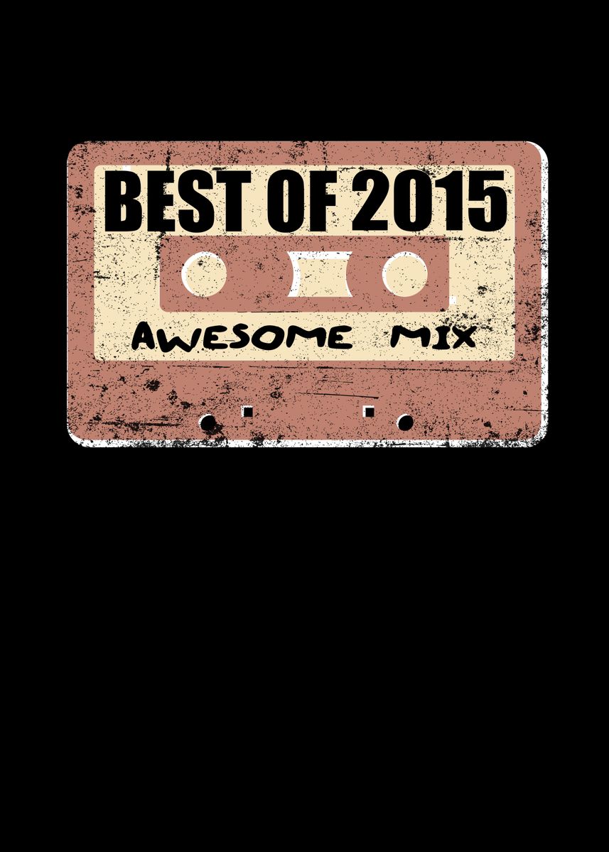 'Best of 2015' Poster, picture, metal print, paint by schmugo | Displate