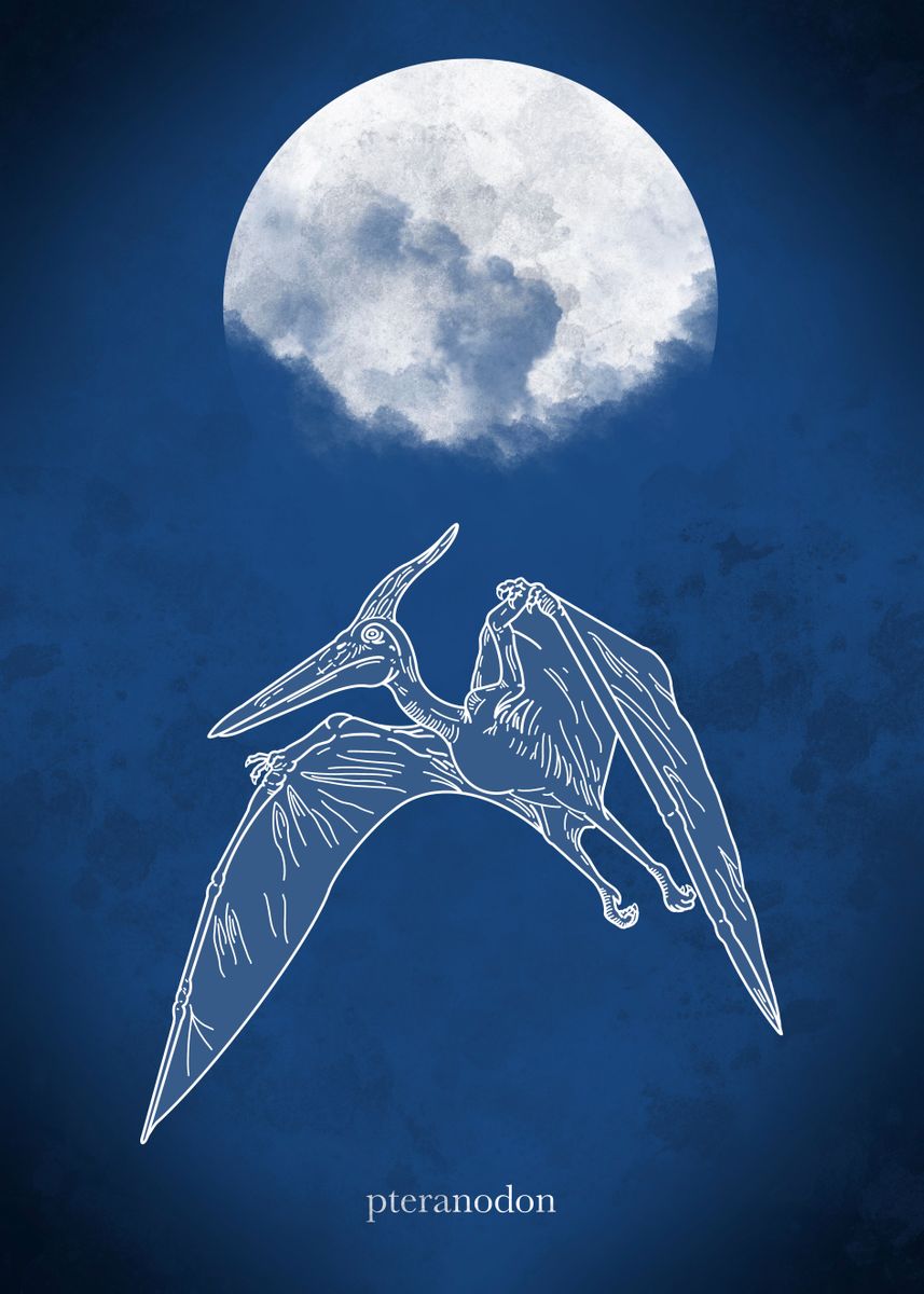 'pteranodon Dinosaur' Poster, picture, metal print, paint by Aiden ...