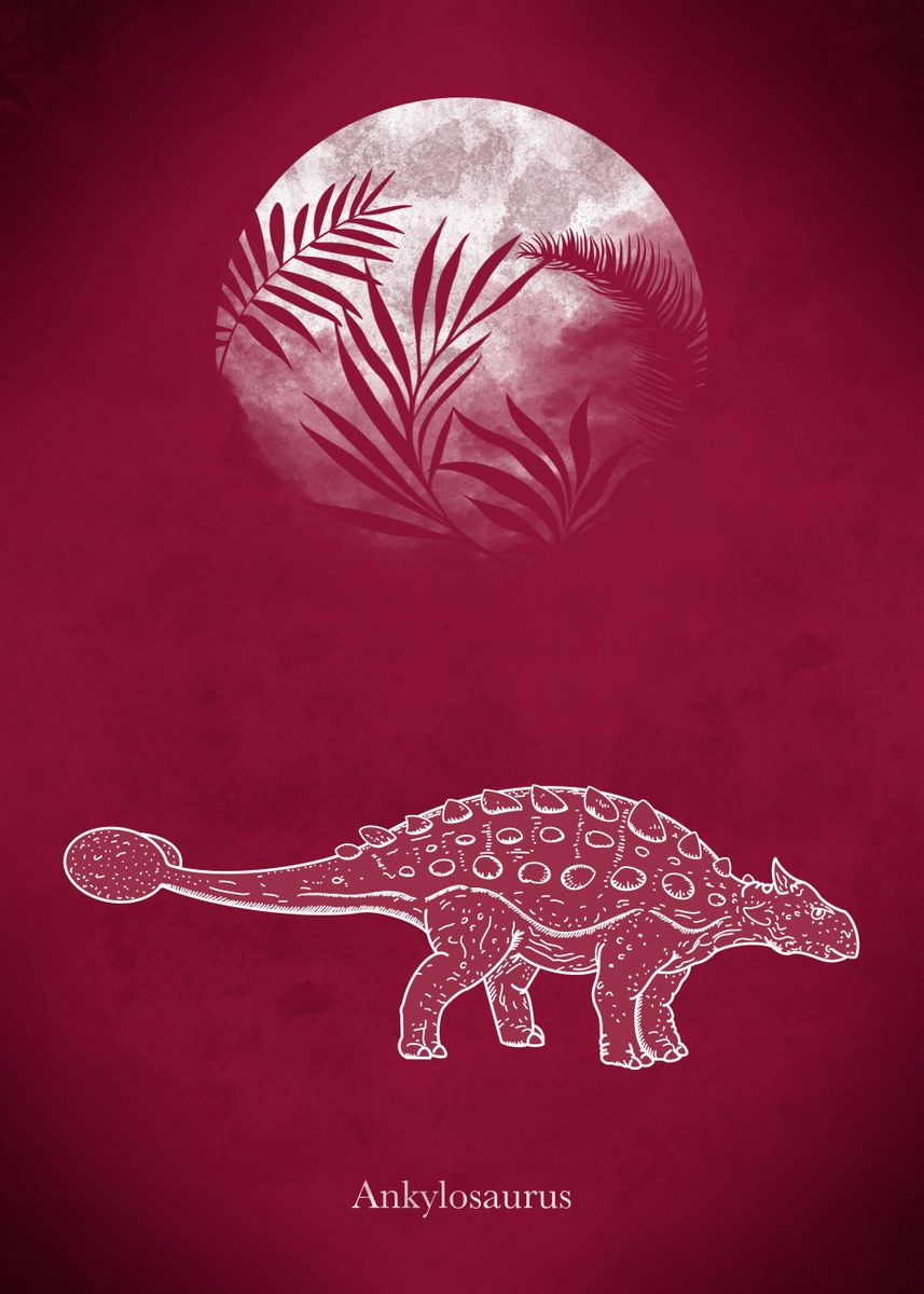'Tank dinosaur' Poster by Aiden Tells | Displate