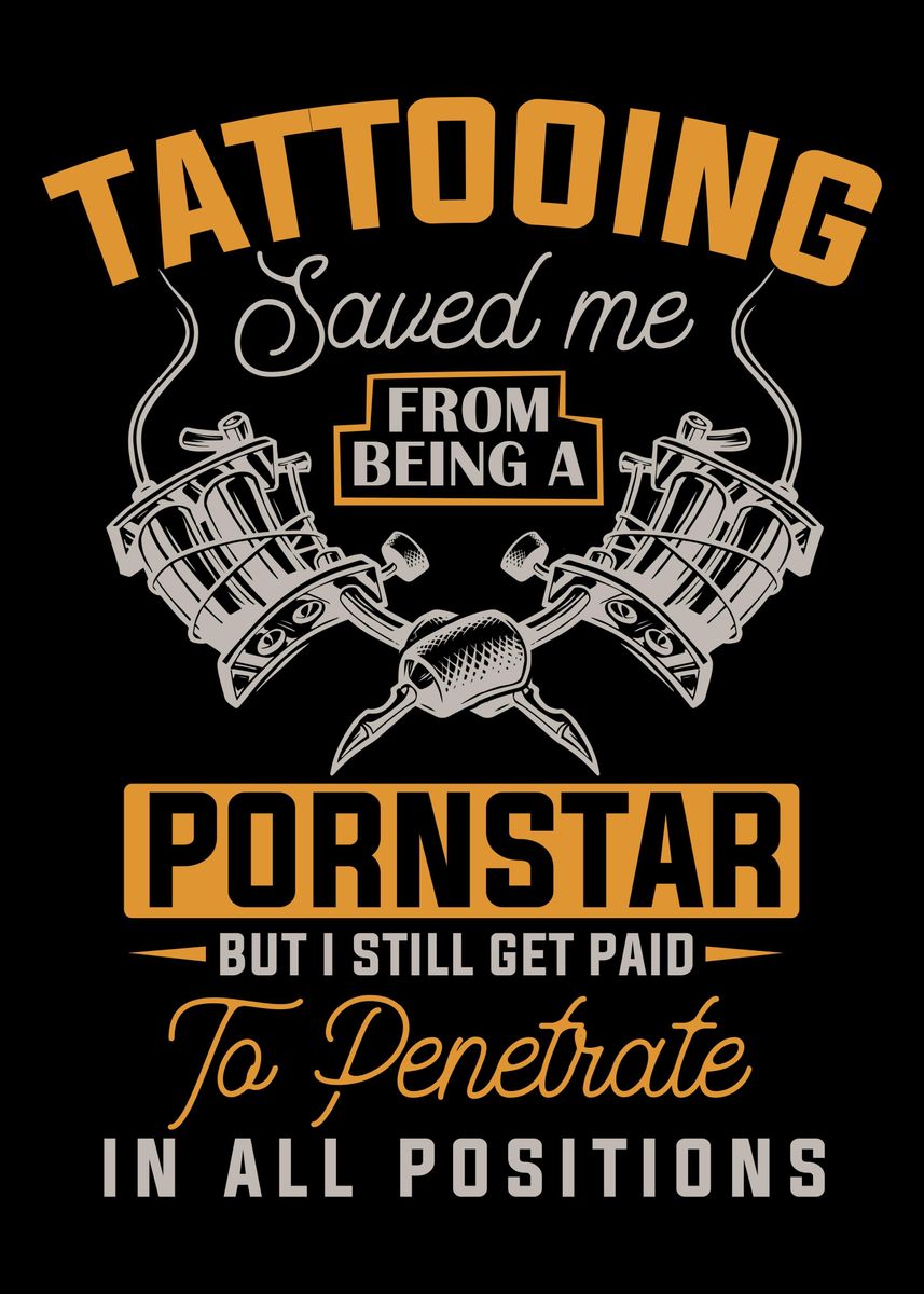'Tattoo Artist Tattoos' Poster by professionaldesigns | Displate