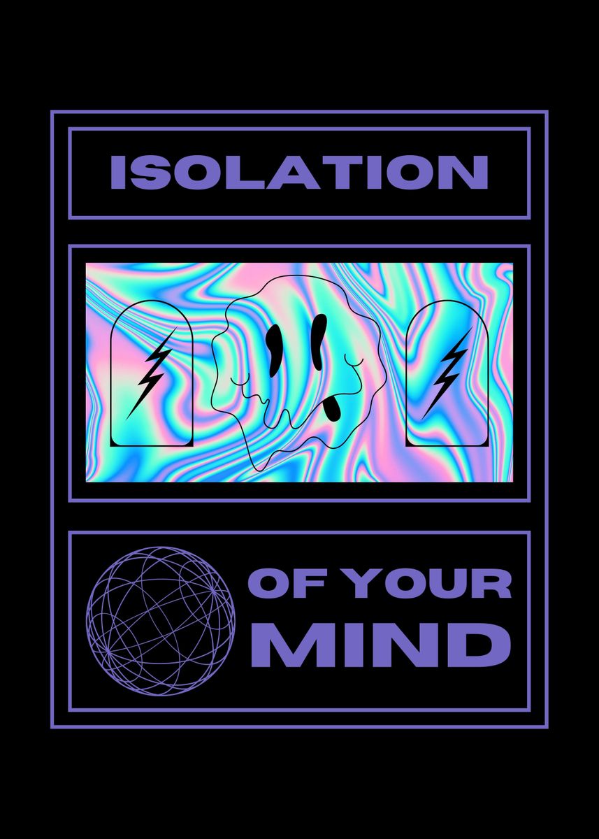 'Isolation Of Your Mind' Poster by RECTANGLE BLACK | Displate