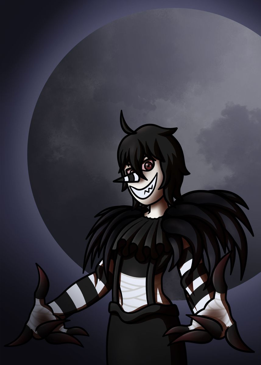 'Laughing Jack' Poster by Patricia Schad | Displate