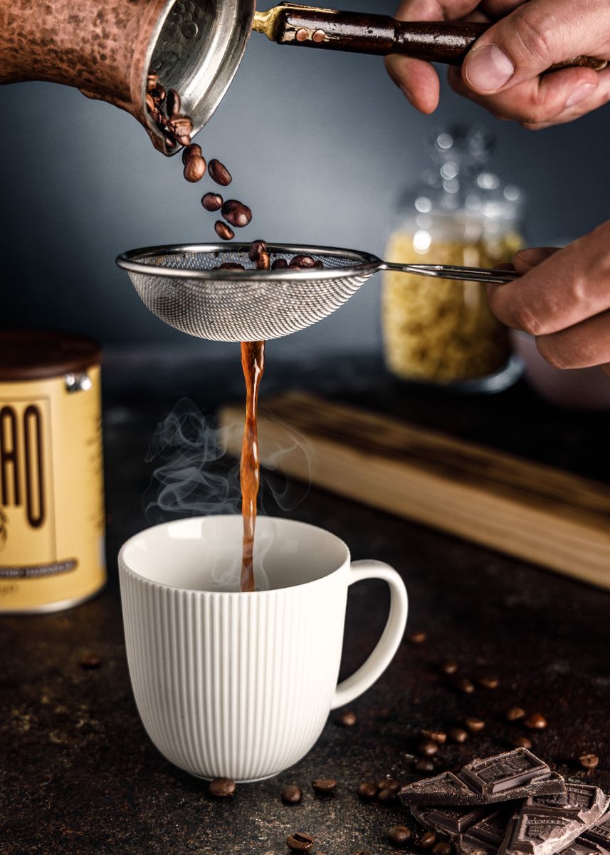 'Cup of coffee' Poster, picture, metal print, paint by World Class ...