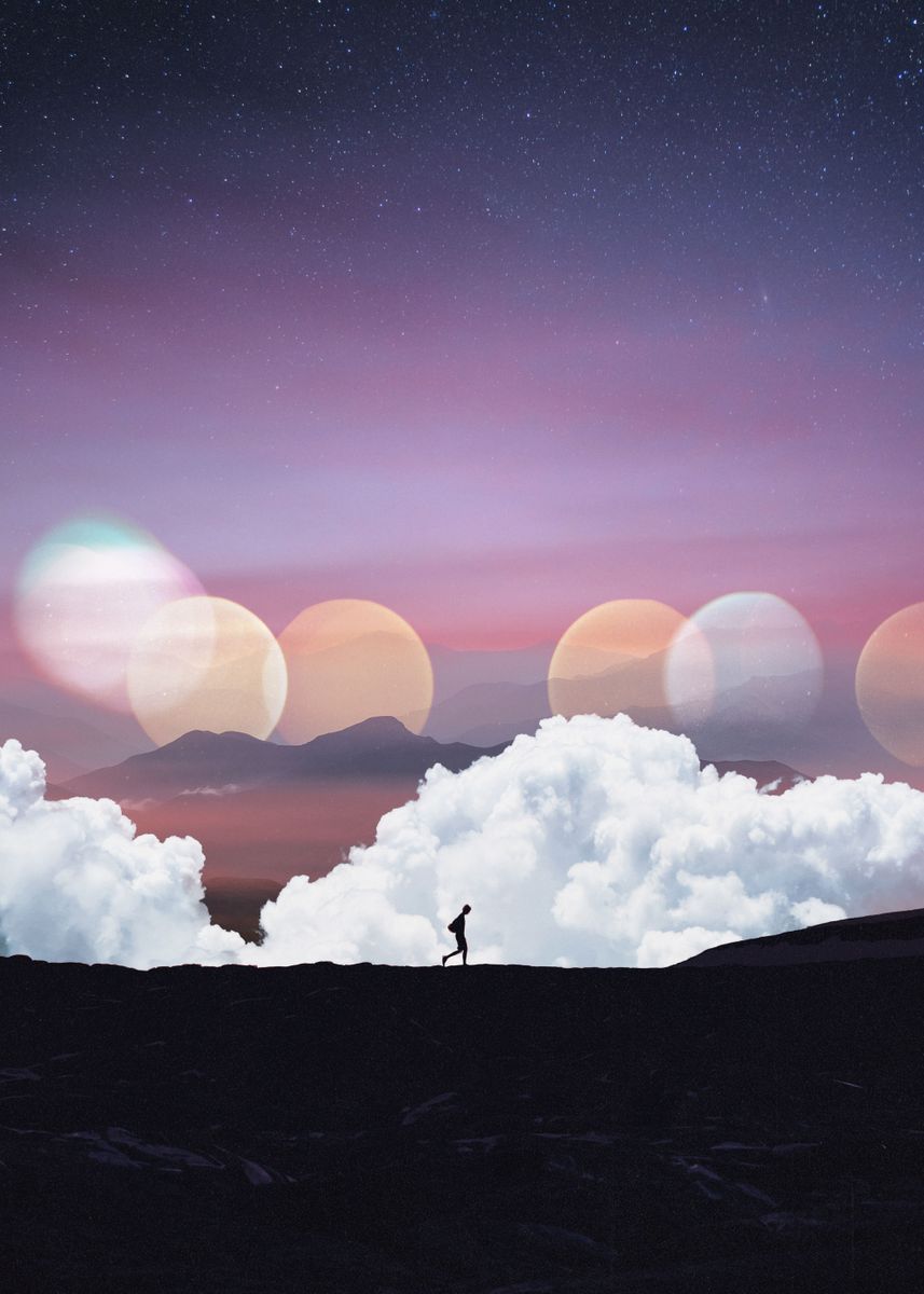 'Helios' Poster, picture, metal print, paint by Joel Mellström | Displate