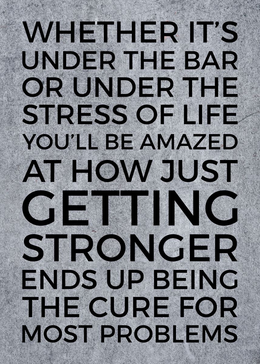 'Getting Stronger By Cure' Poster, picture, metal print, paint by ...
