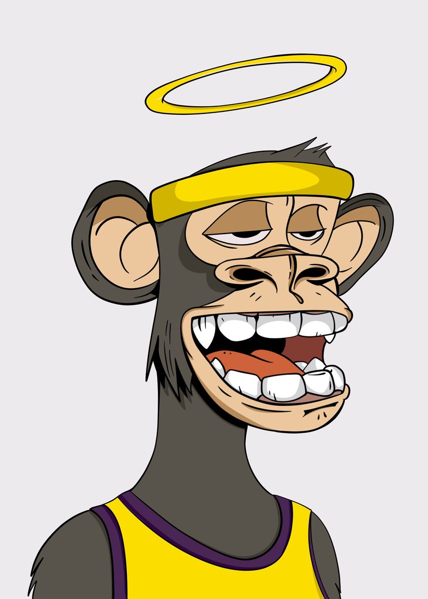 'Bored ape' Poster by Magic Apes | Displate