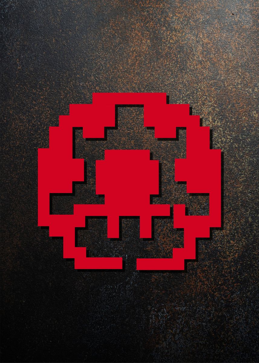 'level up' Poster, picture, metal print, paint by Cool Metalic Projects ...