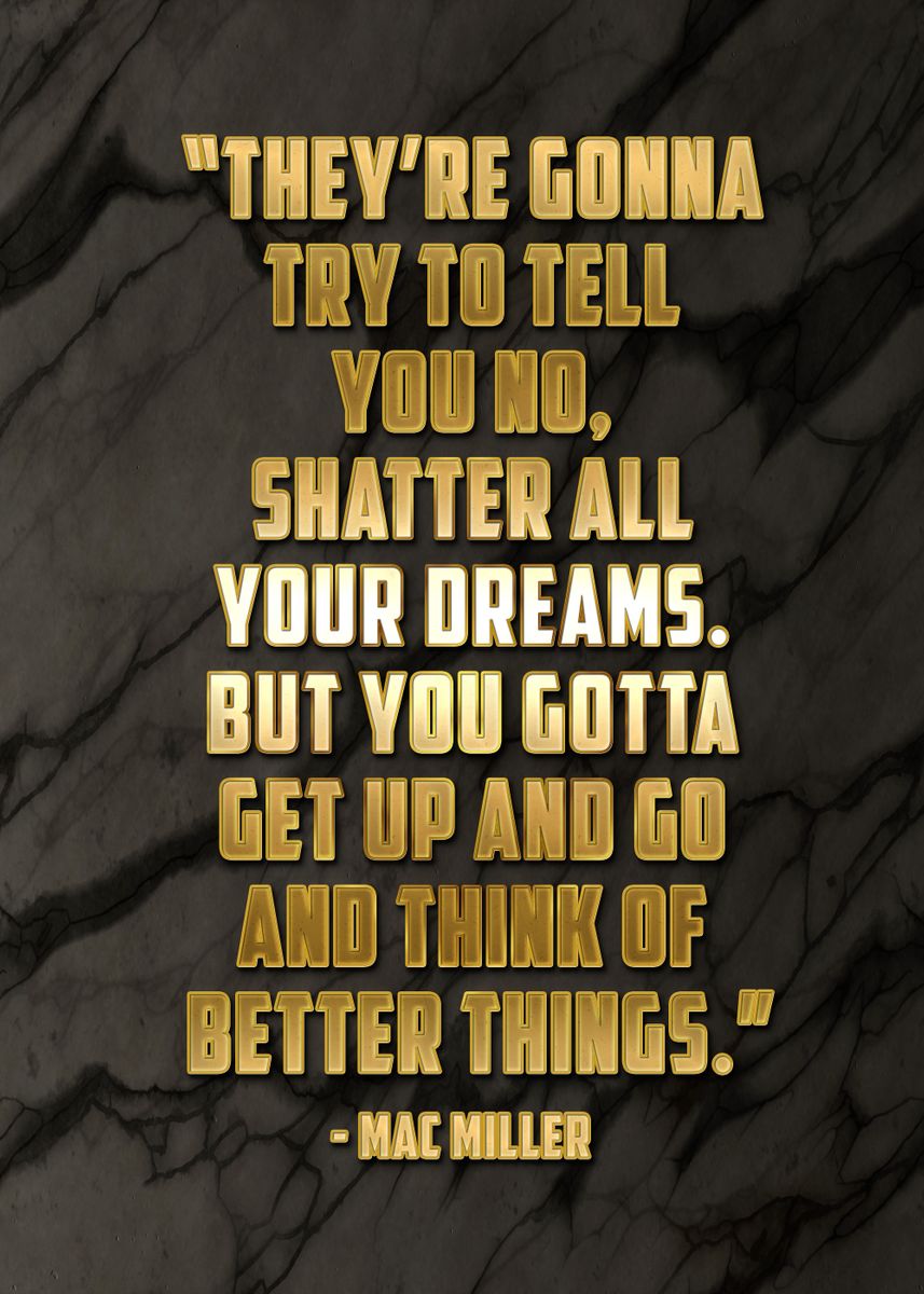 'inspirational' Poster, picture, metal print, paint by Trending Music ...