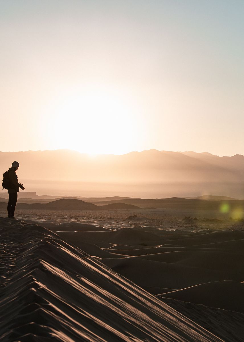 'Desert Sunrise' Poster by Jacob McCrary | Displate