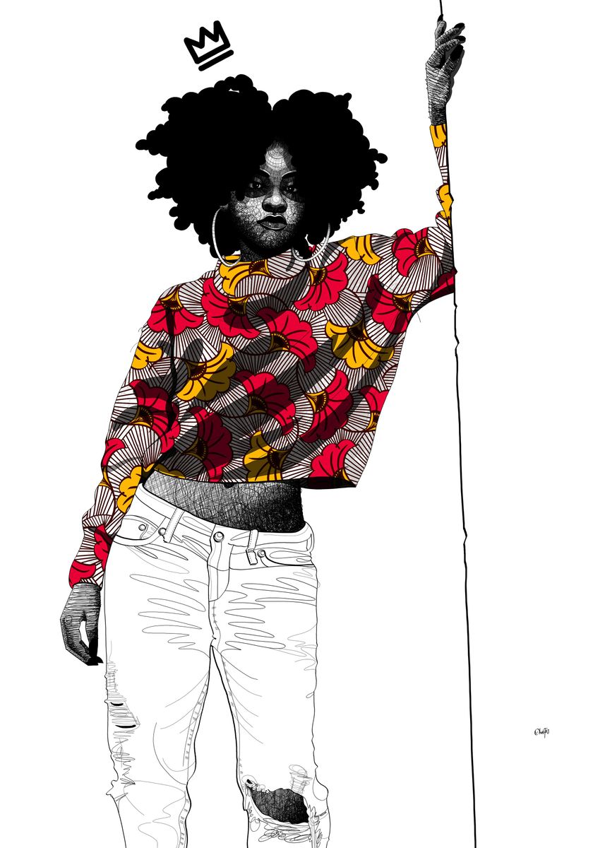 'SAY WHAT NOW I' Poster, picture, metal print, paint by TBJ Ohab | Displate