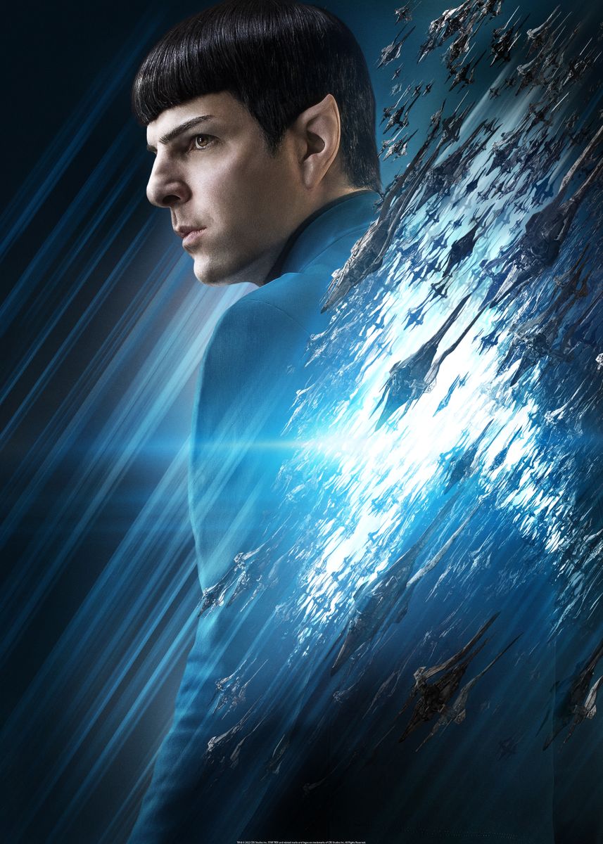 'Spock' Poster, picture, metal print, paint by Star Trek | Displate