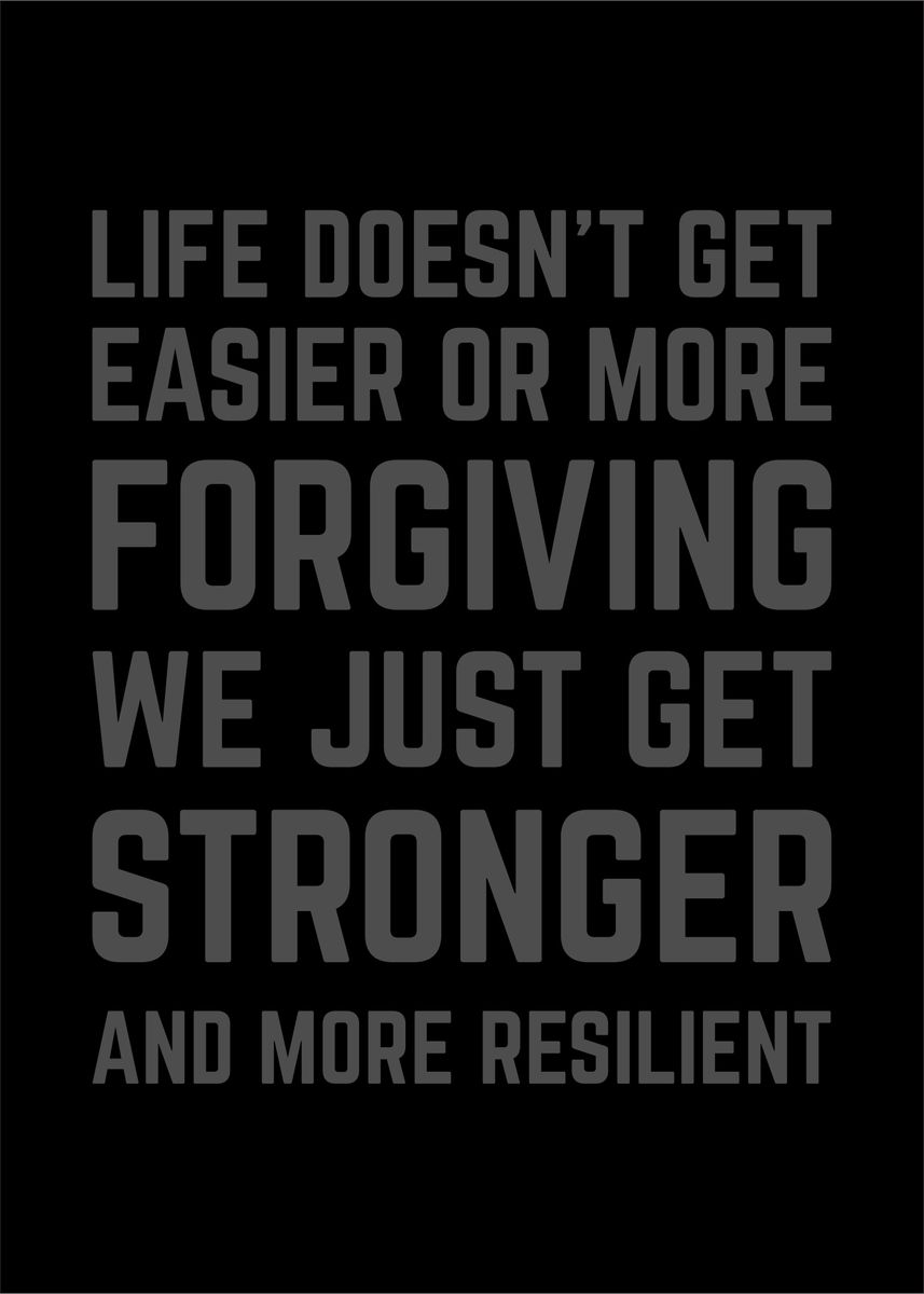 'Get Stronger' Poster, picture, metal print, paint by albran karan ...