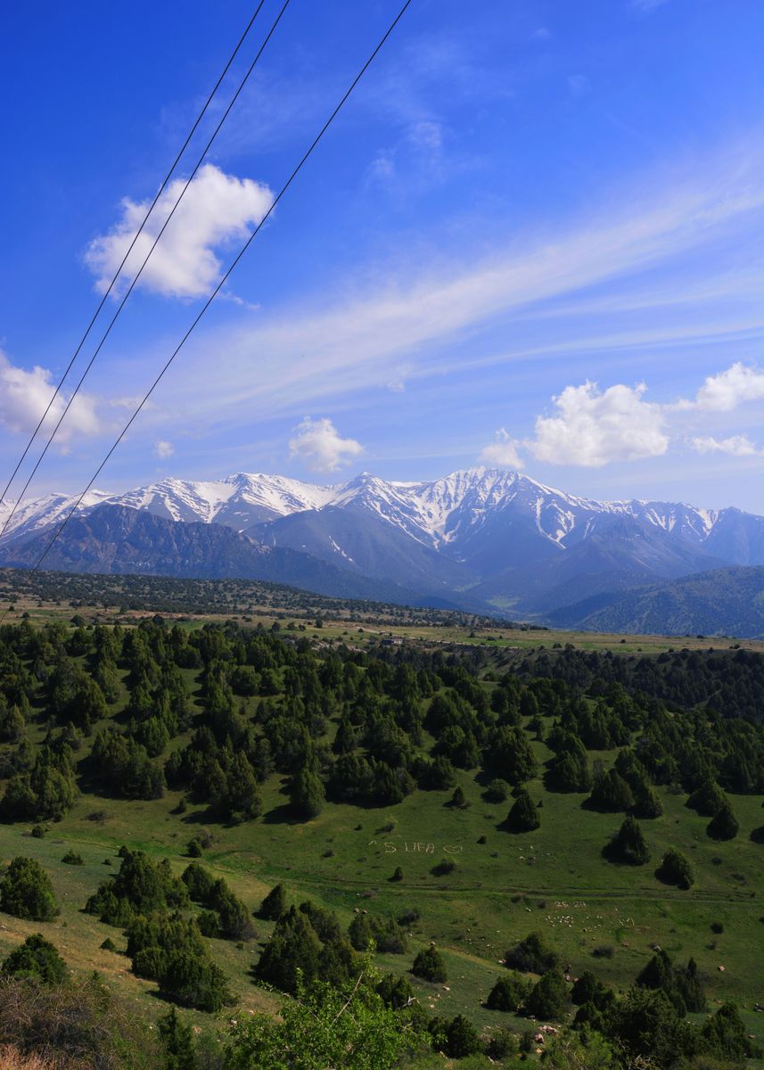 'Zomin mountains' Poster, picture, metal print, paint by Ultra Land ...