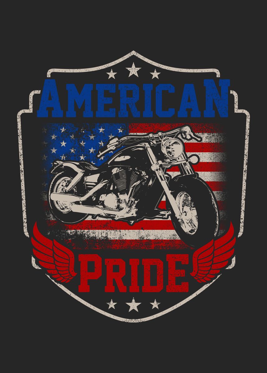 'American pride' Poster by Anderson Felix | Displate