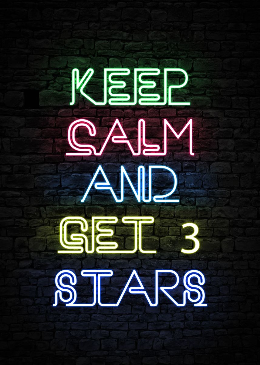 'Quotes Keep Calm' Poster, picture, metal print, paint by Ferdinand ...