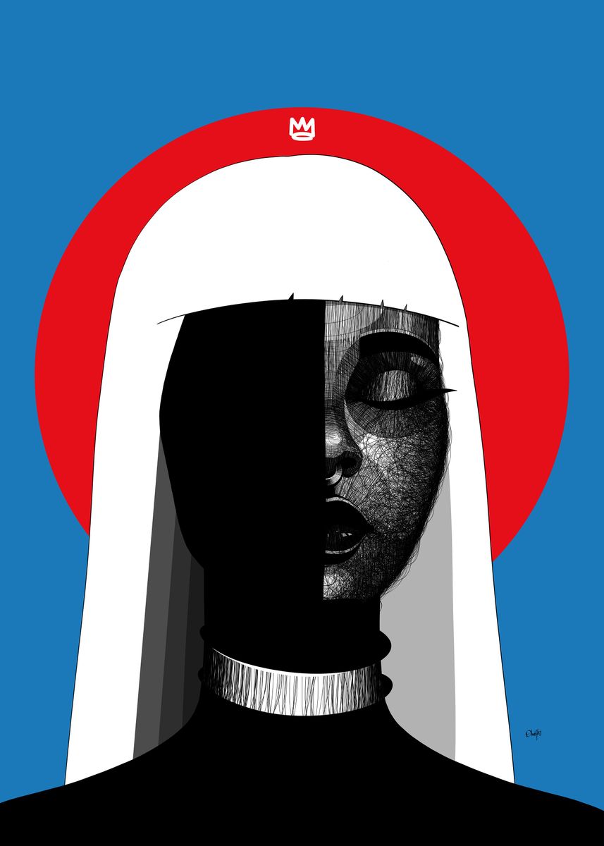 'Nne' Poster, picture, metal print, paint by TBJ Ohab | Displate
