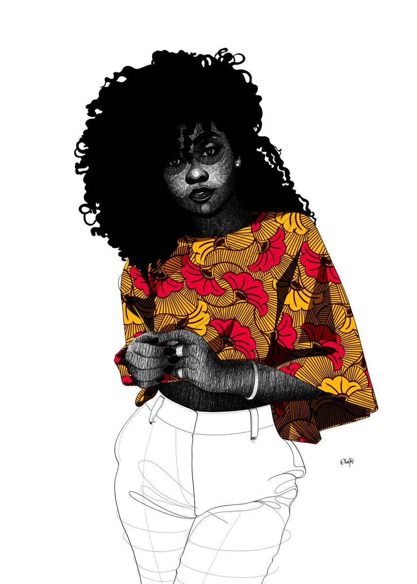 'Worthy' Poster, picture, metal print, paint by TBJ Ohab | Displate