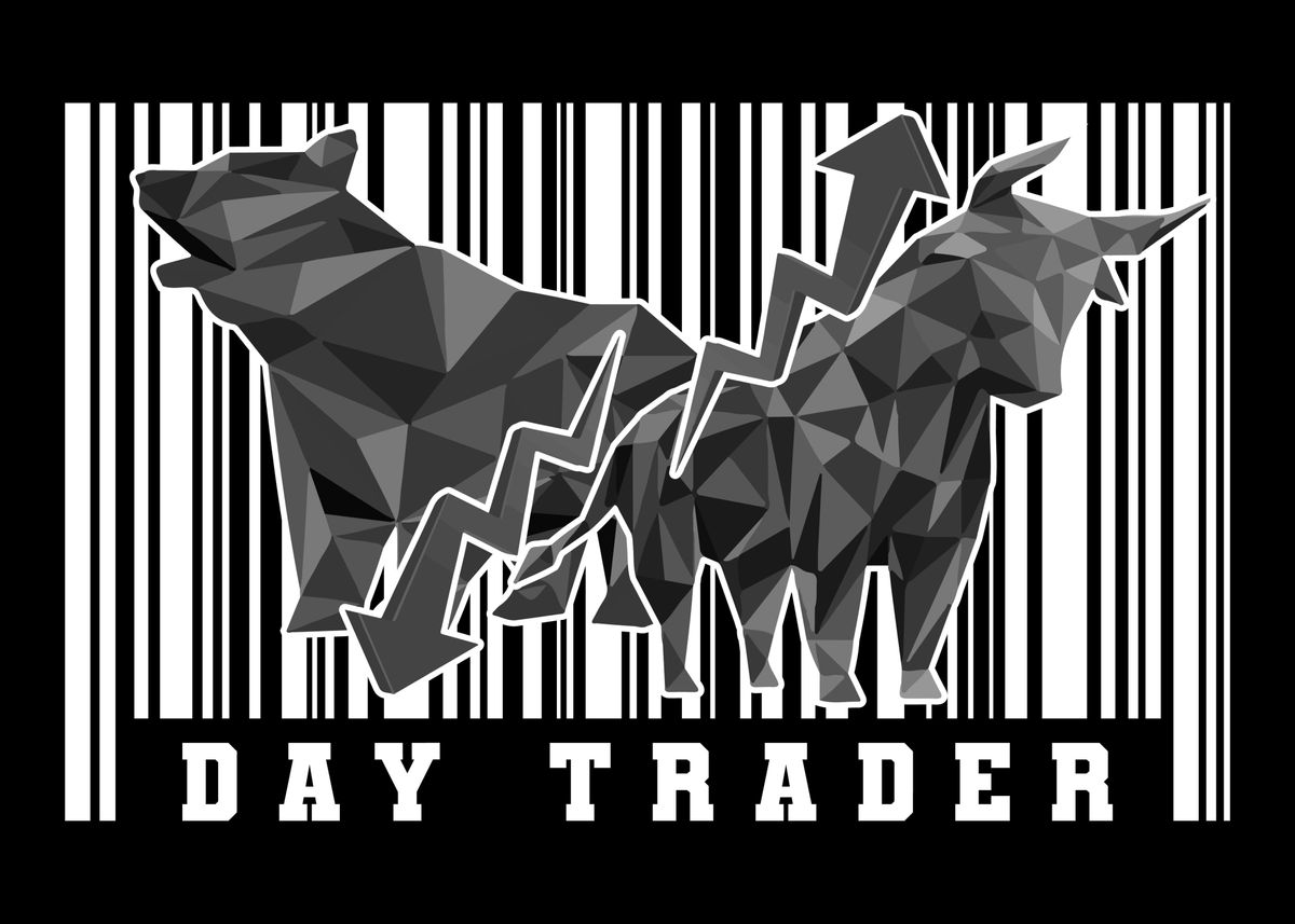 'Day Trading Trader Stock' Poster by BobbyBubble | Displate