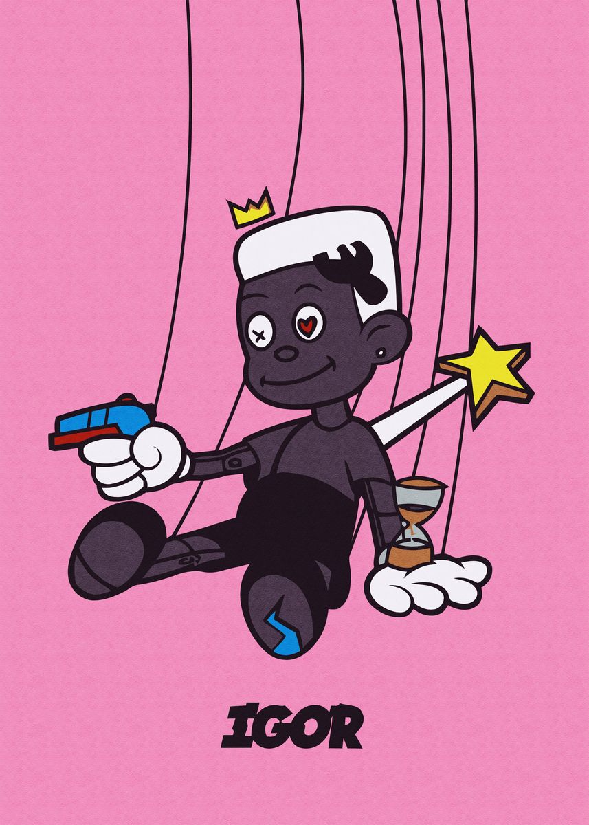 'Baby Igor' Poster, picture, metal print, paint by Hype Sign | Displate