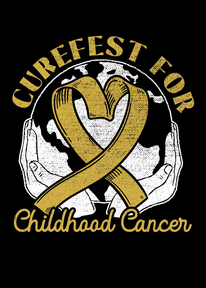 'Childhood Cancer Awareness' Poster by NAO | Displate