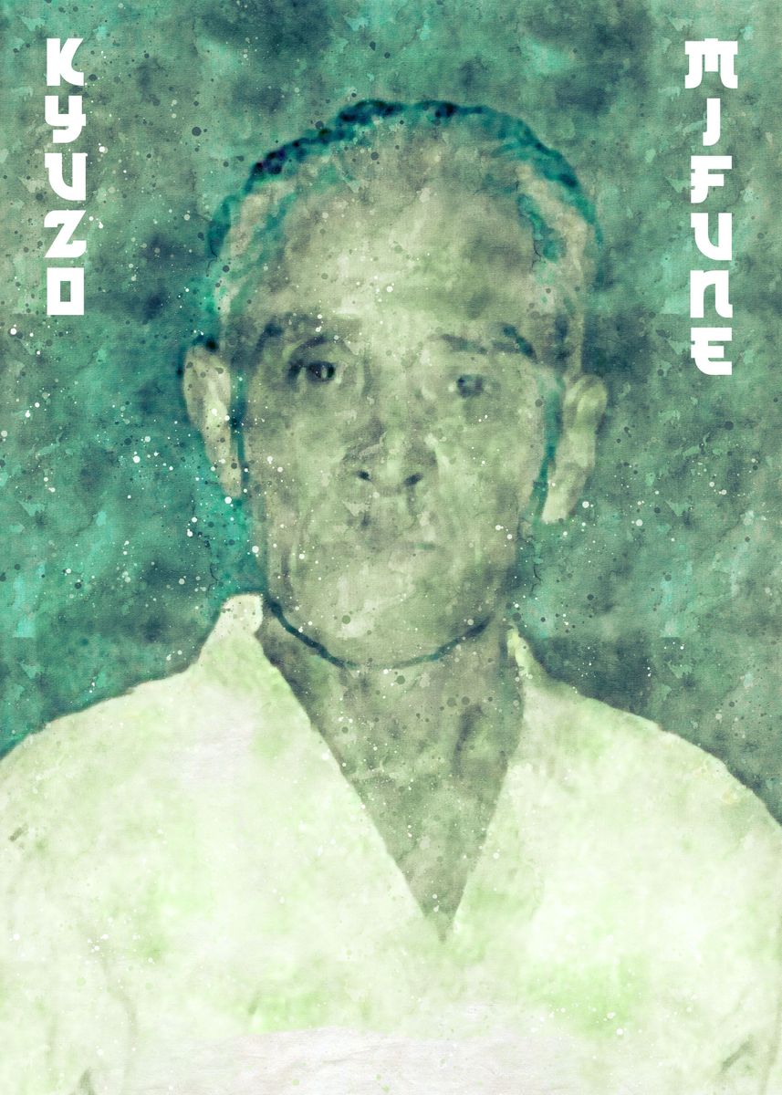 'Kyuzo Judoka Painting' Poster, picture, metal print, paint by Bulls ...