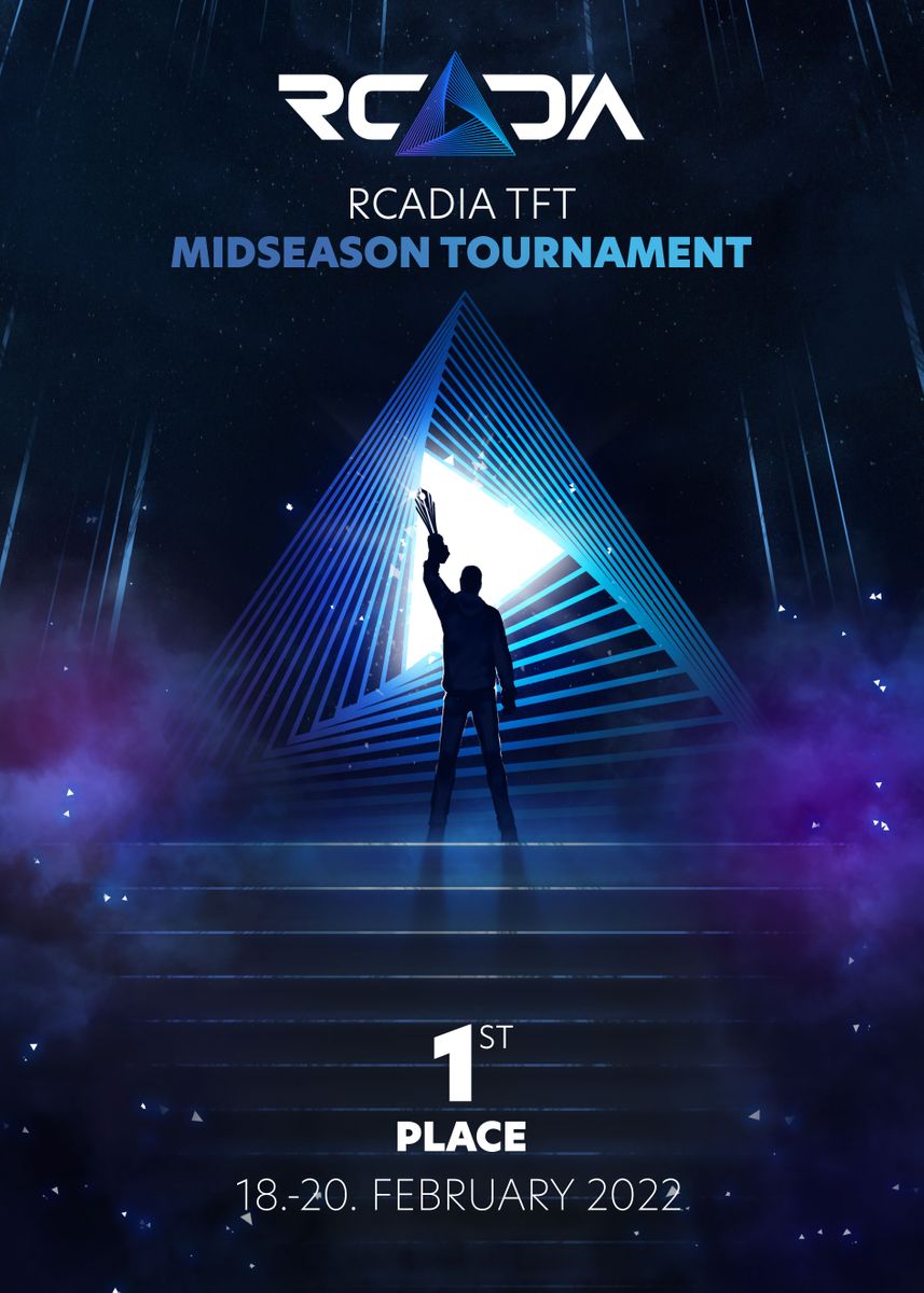 'TFT Midseason' Poster, picture, metal print, paint by RCADIA | Displate