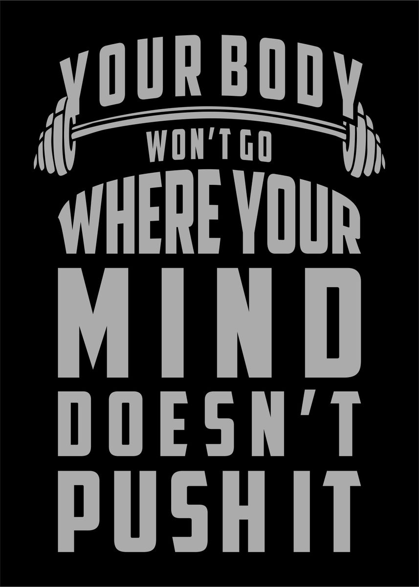 'Push It' Poster, picture, metal print, paint by albran karan | Displate