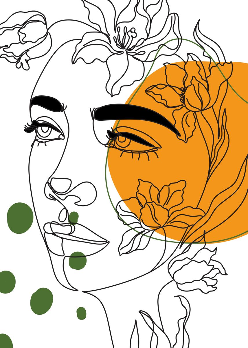 'Floral Sight' Poster, picture, metal print, paint by Simon Clement ...