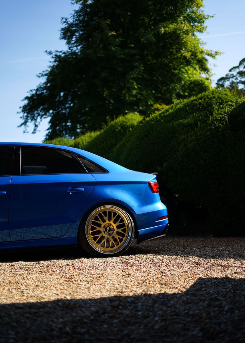'Audi RS3' Poster, picture, metal print, paint by vividdepth | Displate