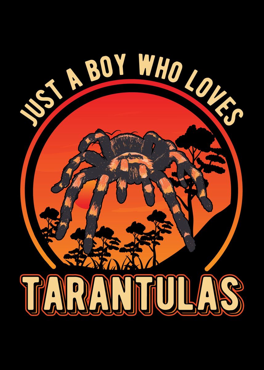 'Tarantula Gift' Poster by FavoritePlates | Displate