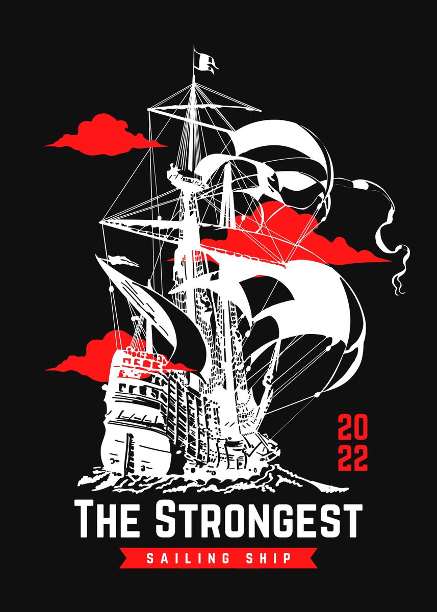 'THE STRONGEST' Poster by RECTANGLE BLACK | Displate