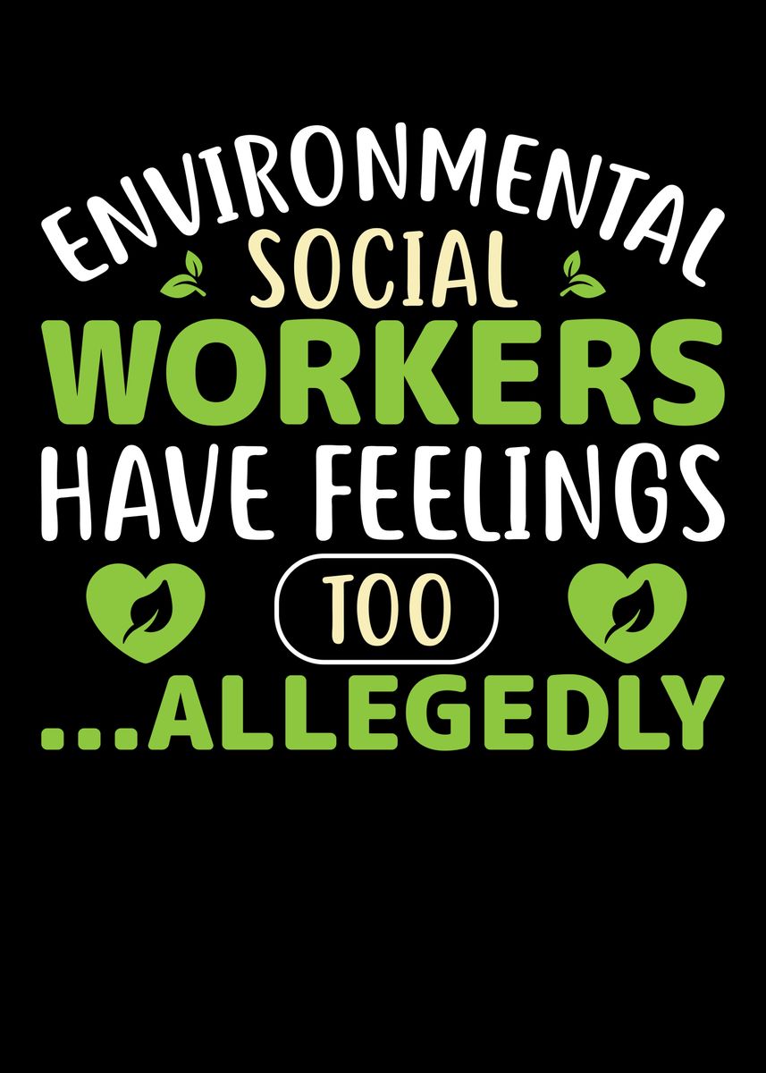 'Social Worker' Poster, picture, metal print, paint by Lukes Pixel ...